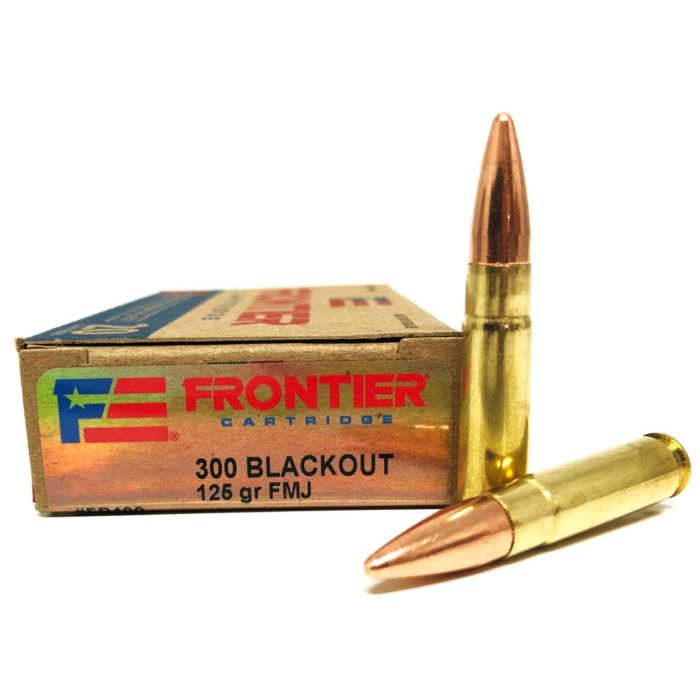 Hornady Ammo FRONTIER® 300 BLACKOUT 125 GR FMJ