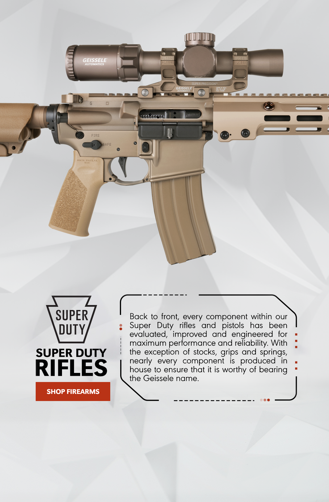 Geissele Automatics | We Are Weaponmakers